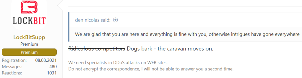 CyOps Threat Alert: LockBit3(LockBit Black) - Cynet