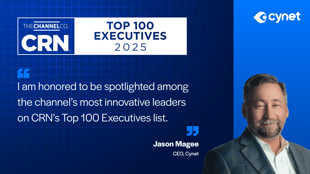 Cynet CEO Jason Magee Named to CRN’s Top 100 Executives of 2025 List ...