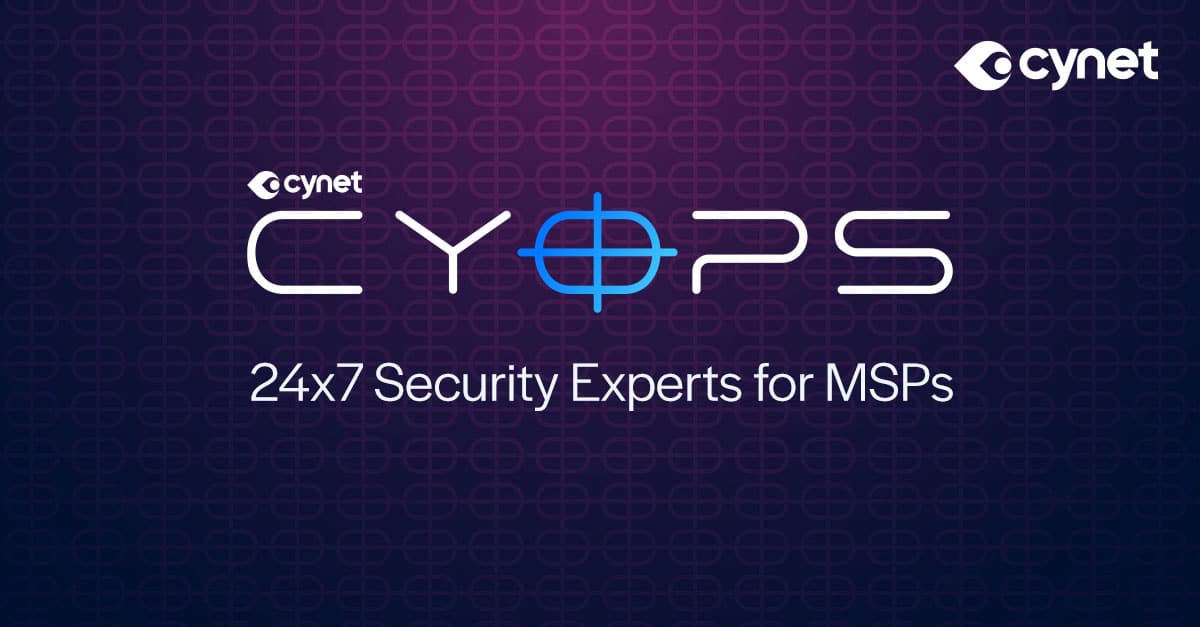 CyOps 24×7 SOC & MDR Services | Cynet